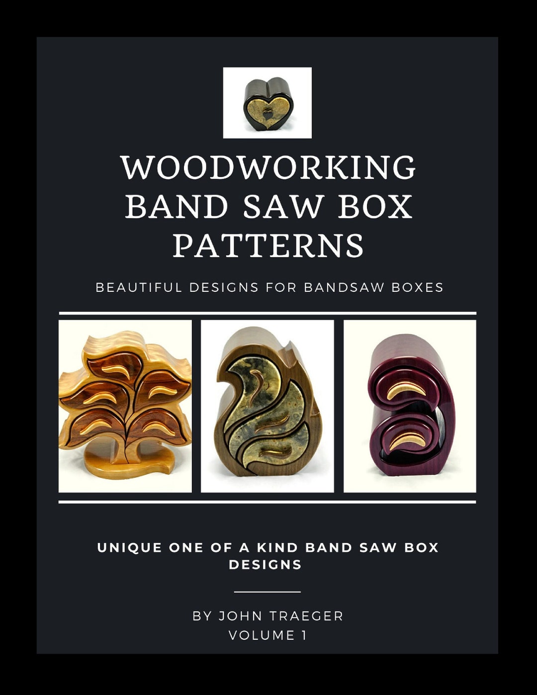 Woodworking Book: Patterns for Crafting Beautiful Boxes With a Band Saw ...
