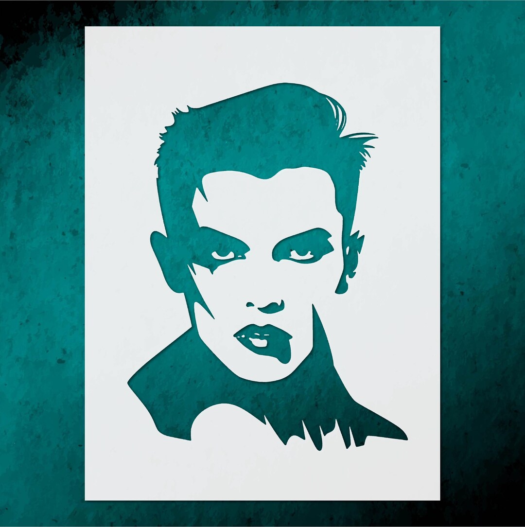 Vampire Silhouette Stencil Template Reusable Wall Decor DIY Crafts - Etsy