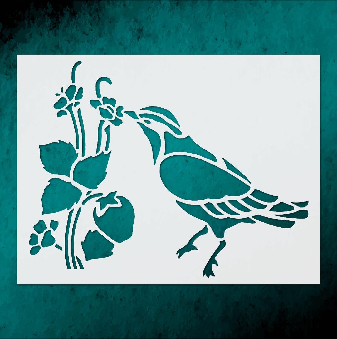Birds Wall Stencil for DIY Furniture Painting Home Decor - Etsy