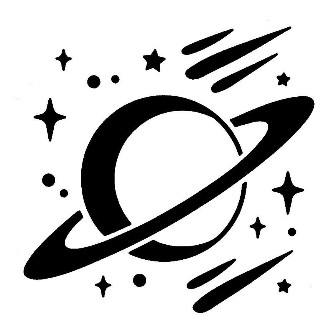 Orbit Pattern Stencil for Art Unique Decor Creations - Etsy