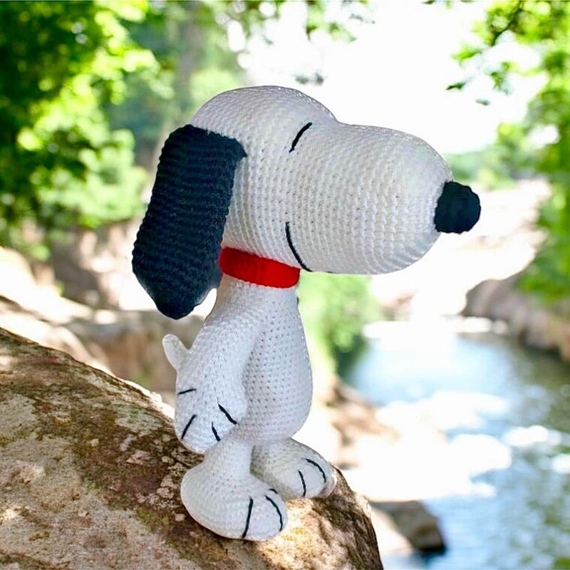 Peanuts Crocheted Dolls - Etsy