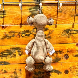 Miniature Sid Sloth Crochet Pattern Pdf, Easy Animals No Sew Amigurumi ...