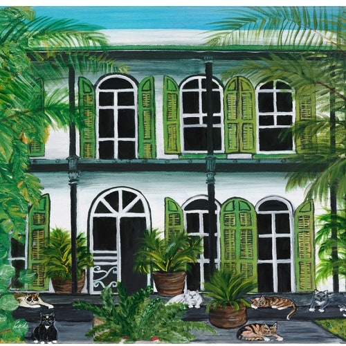 Hemingway House Fine Art Giclée Print Key West Fine Art - Etsy