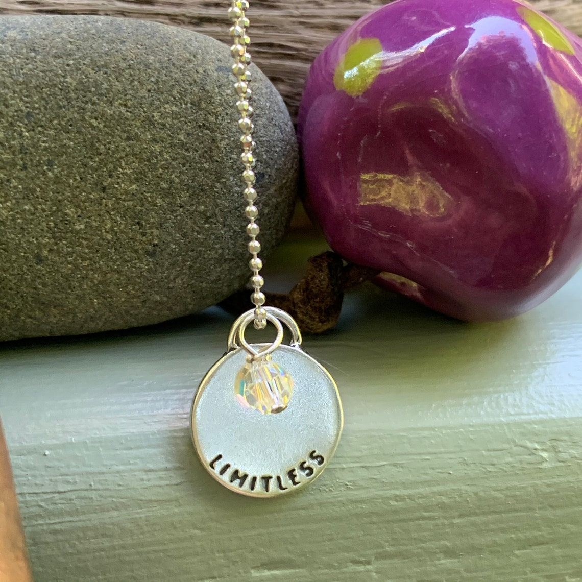 Sterling Silver Limitless Pendant - Etsy