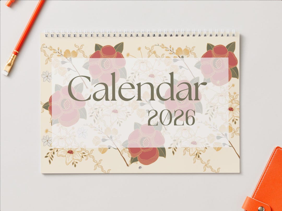 2026 Batik Printable Monthly Calendar | Aesthetic Malaysia-inspired ...