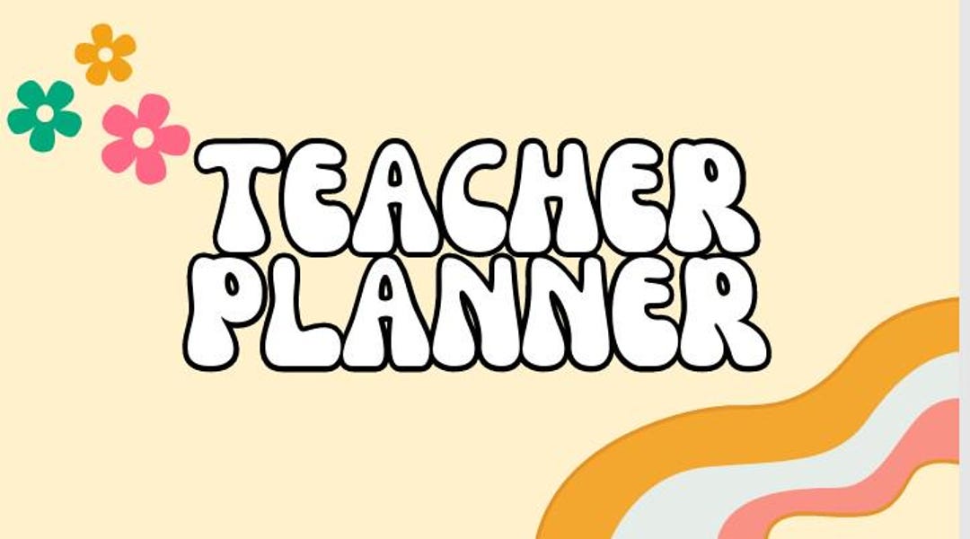 2025–2026 Teacher Planner Printable | Lesson Plan Template | Weekly ...