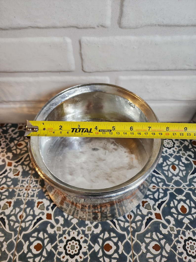 Vintage Hammered Copper Yogurt Fermentation Pot , Dia-7.5" X H- 6" - Etsy