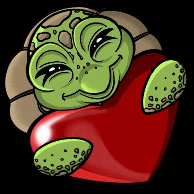 Squishy Animated Turtle Emotes for Twitch and Discord - Etsy