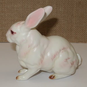 Vintage Lefton Japan White Rabbit Figurine Made in Japan - Etsy