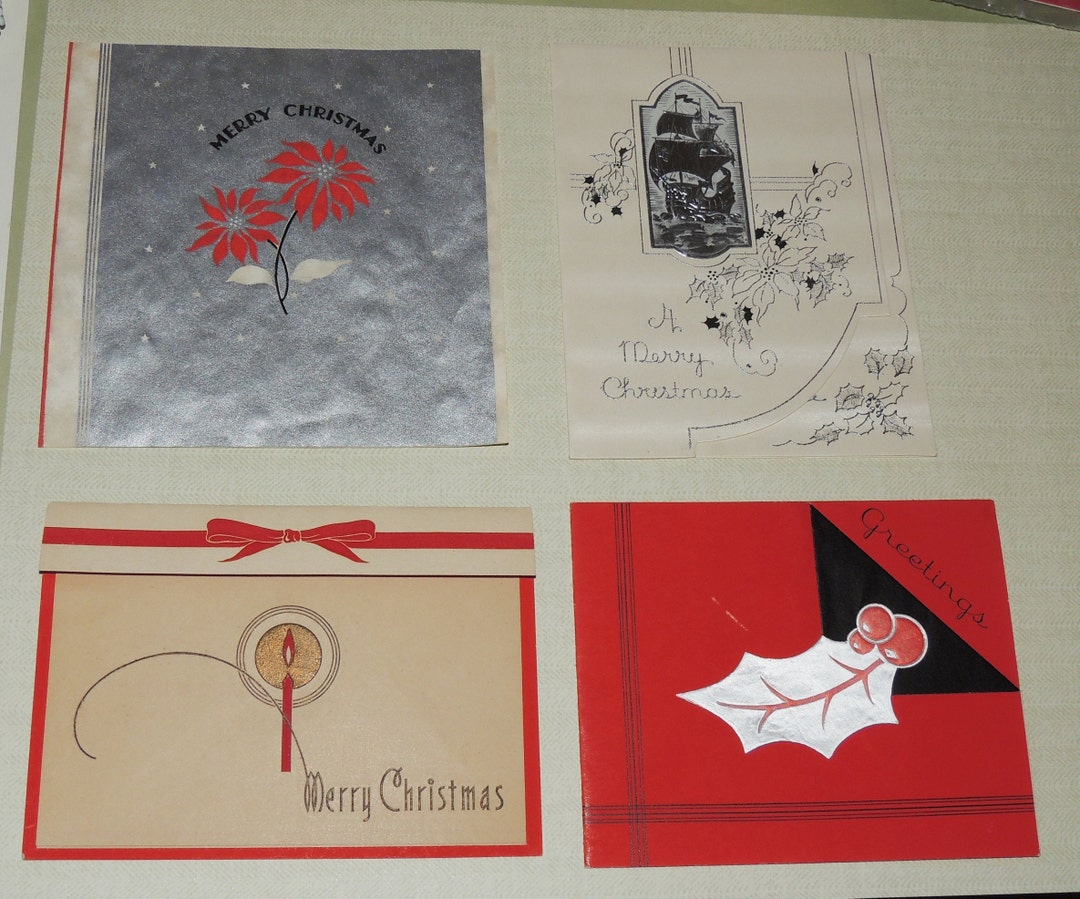 1930s Christmas Cards - Etsy