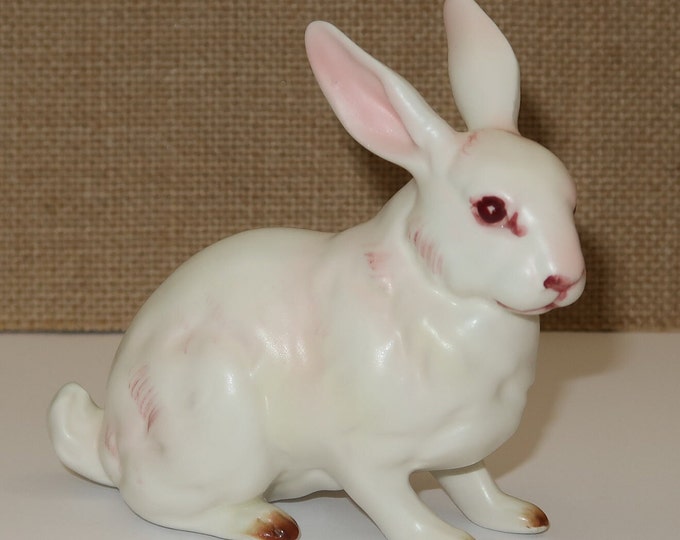 Vintage Lefton Japan White Rabbit Figurine Made in Japan - Etsy