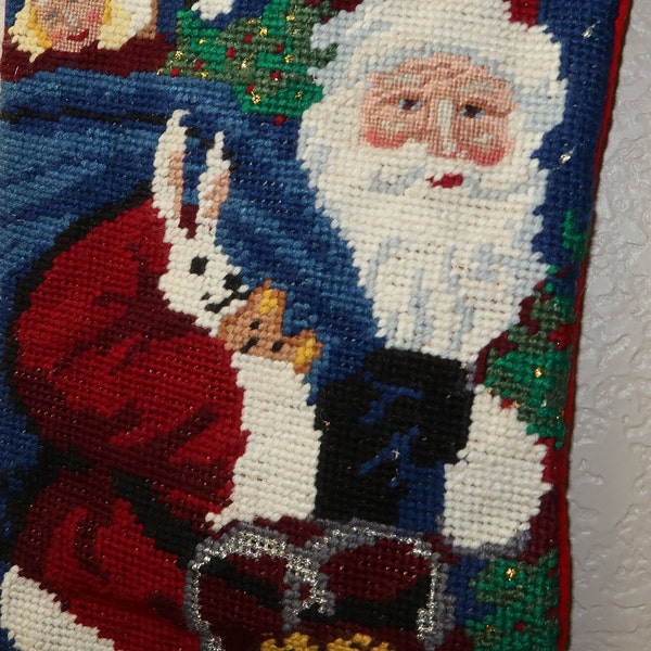 Needlepoint Stocking Kit - Etsy