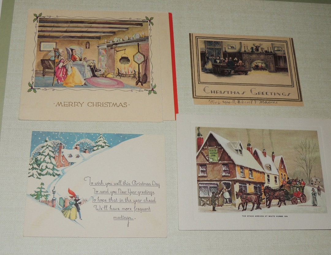 1930s Christmas Cards - Etsy