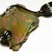Opal Pendant Necklace in 14k White Gold (6.5 Ct) Ethiopian Welo Opal ...