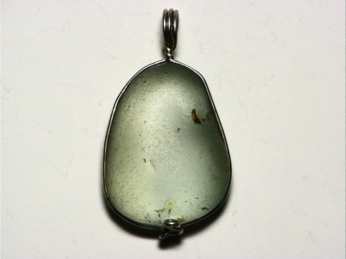 Natural Pale Blue Topaz Crystal Pebble Pendant 83 Ct Raw - Etsy
