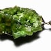Gold Raw Pyromorphite Crystal Cluster Necklace, Real Pyromorphite ...