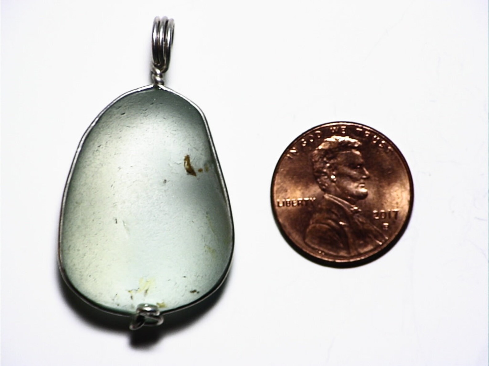 Natural Pale Blue Topaz Crystal Pebble Pendant 83 Ct Raw - Etsy