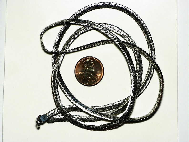 Sterling Silver Chain 32 Inch Sterling Chain Silver Chain - Etsy