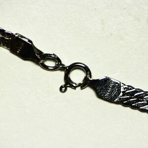 Sterling Silver Chain, 32 Inch Sterling Chain, Silver Chain Flat 32 ...