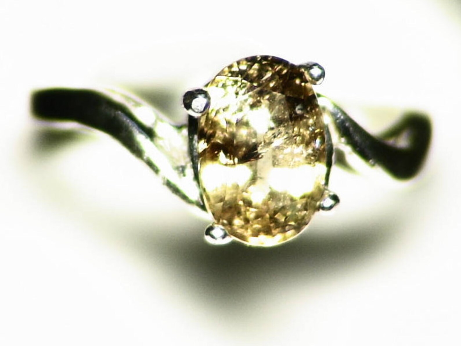 Axinite Ring Size 4.25 1.25 Ct Sterling Silver Ring for - Etsy