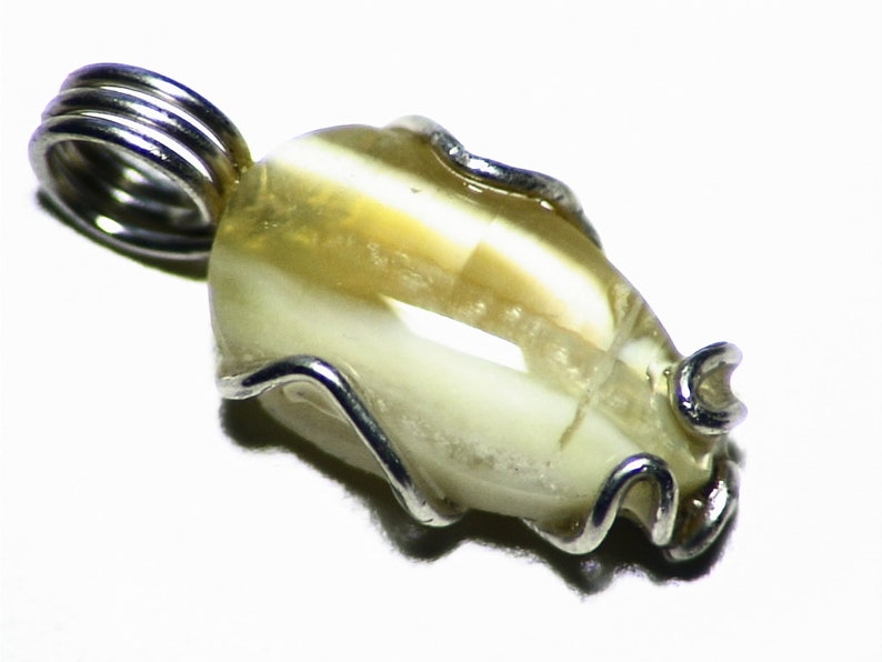 Cats Eye Opal Jewelry Yellow Striped Opal Pendant 5.4 Ct | Etsy