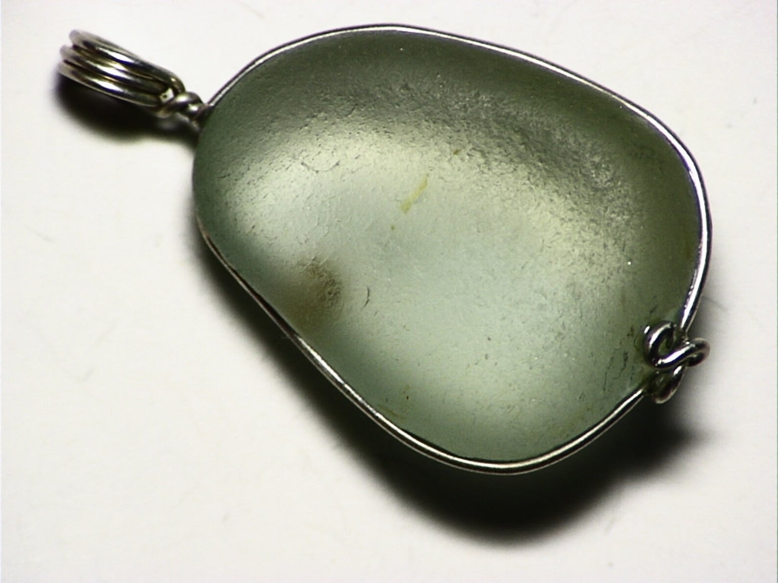 Natural Pale Blue Topaz Crystal Pebble Pendant 83 Ct Raw - Etsy