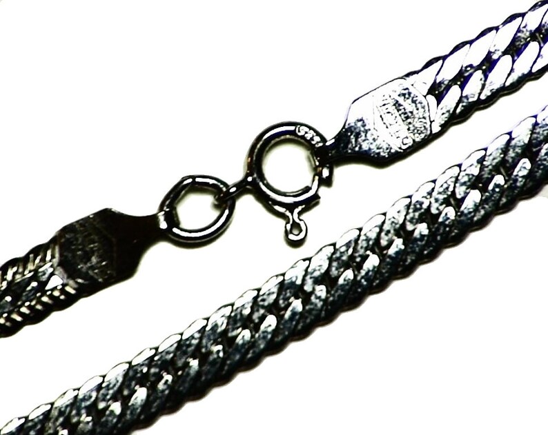 Sterling Silver Chain 32 Inch Sterling Chain Silver Chain - Etsy