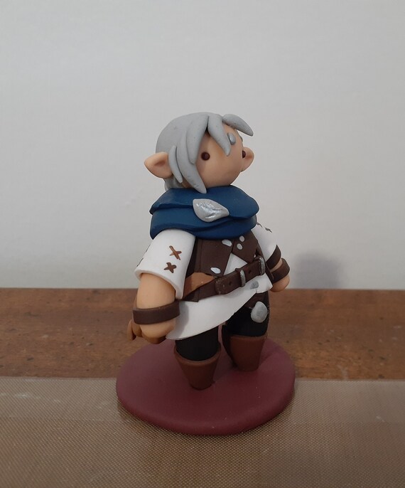 Custom Final Fantasy 14 FFXIV Character Figurine in Polymer | Etsy