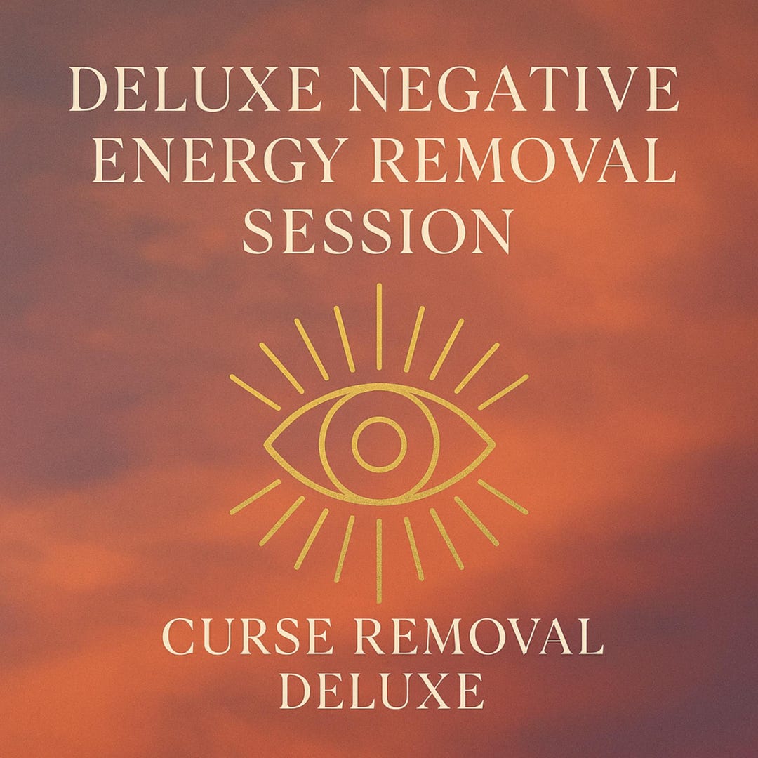 Deluxe Curse & Evil Eye Removal, Deep Aura Cleansing, Energy Healing ...