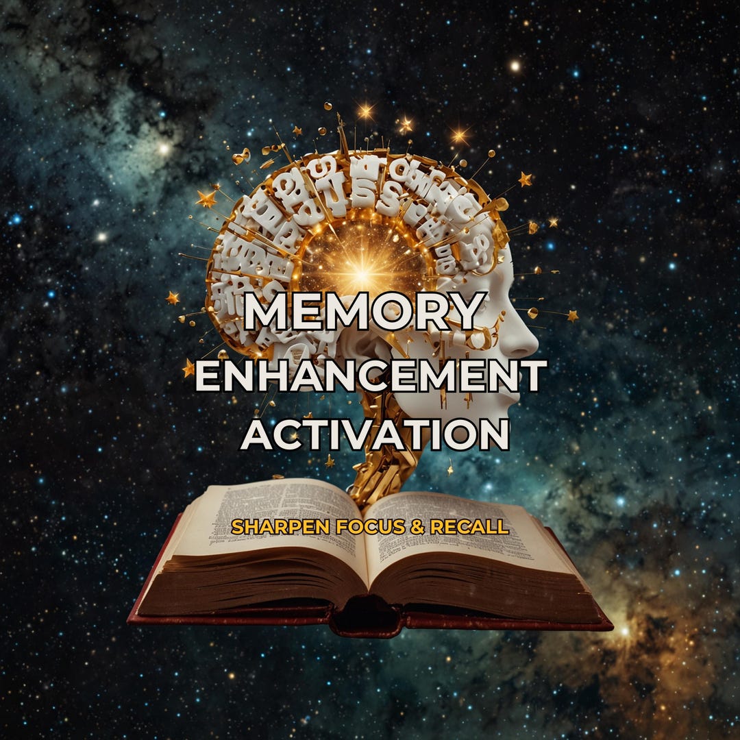 Memory Enhancement Activation: Digital Artwork + Personal Report - Etsy