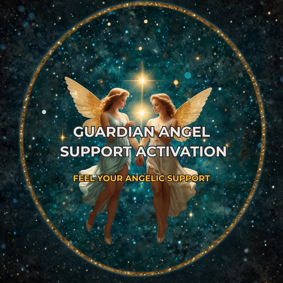 Guardian Angel Support Activation, Angel Protection Energy: Personal ...