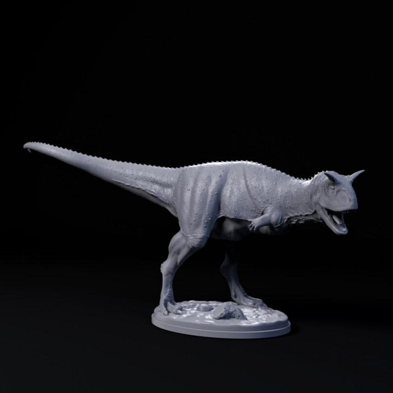 Carnotaurus Roar Dinosaur | Scale Resin Model | Prehistoric Figure ...