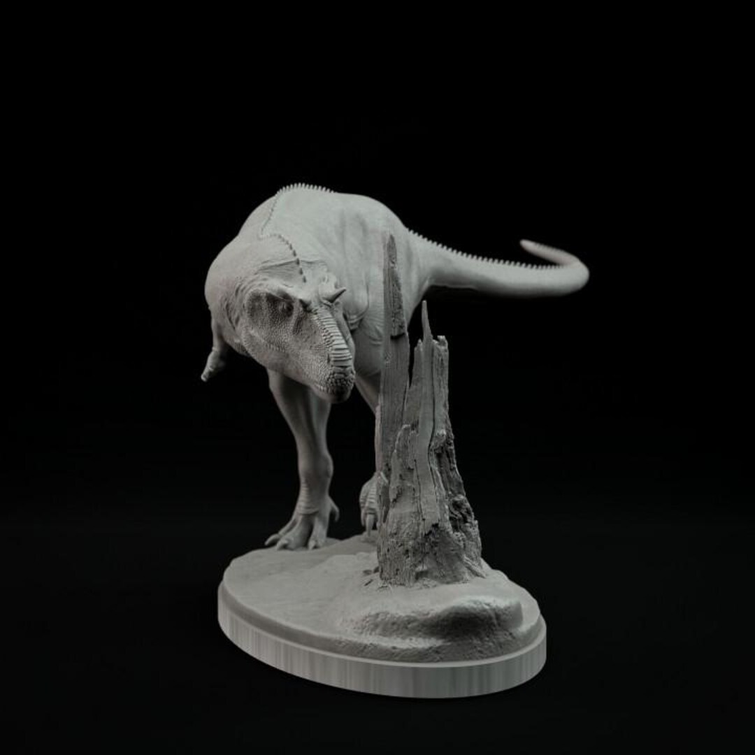 Gorgosaurus Exploring Dinosaur | Scale Resin Model | Prehistoric Figure ...