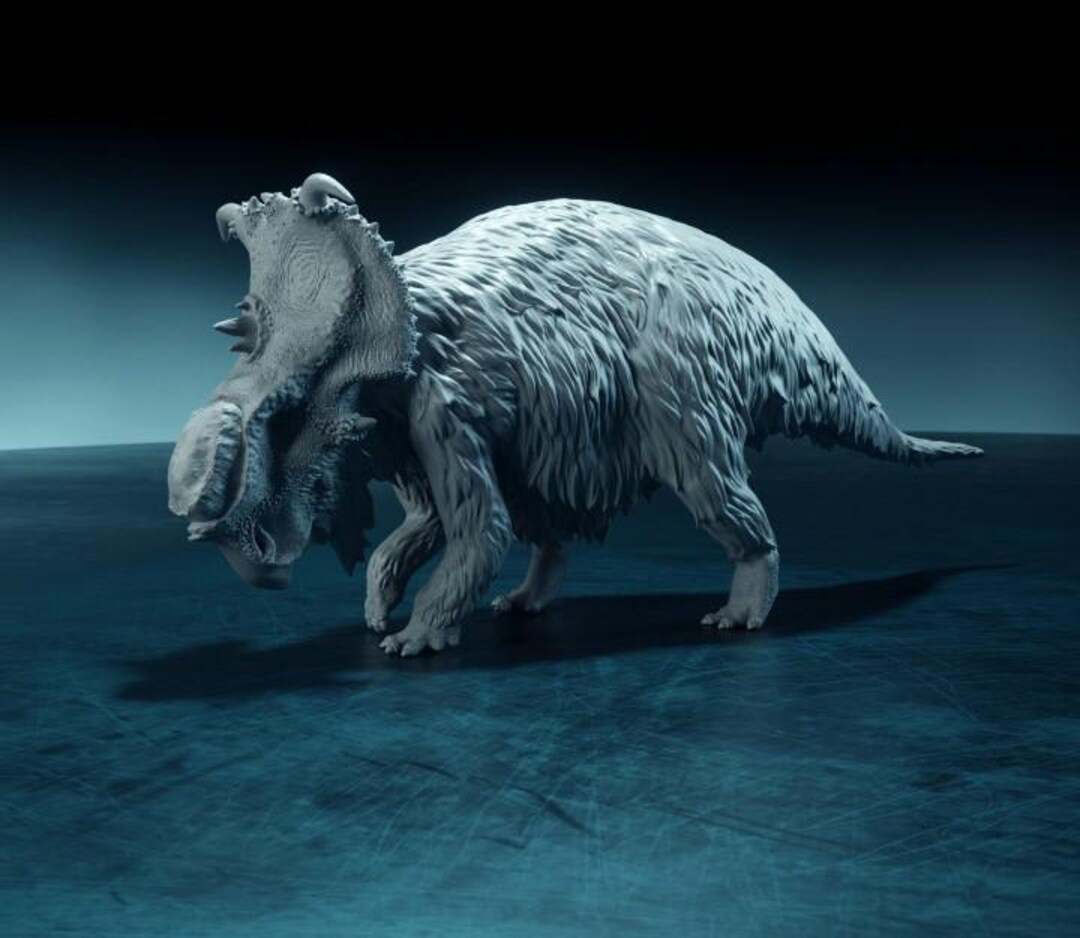 Pachyrhinosaurus Walking Dinosaur | Scale Resin Model | Prehistoric ...