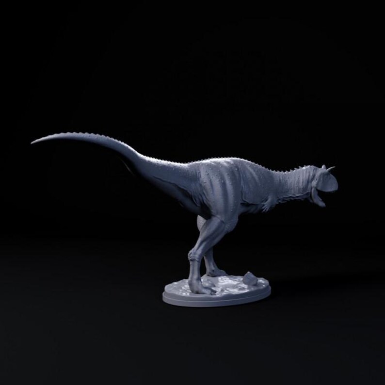 Carnotaurus Roar Dinosaur | Scale Resin Model | Prehistoric Figure ...