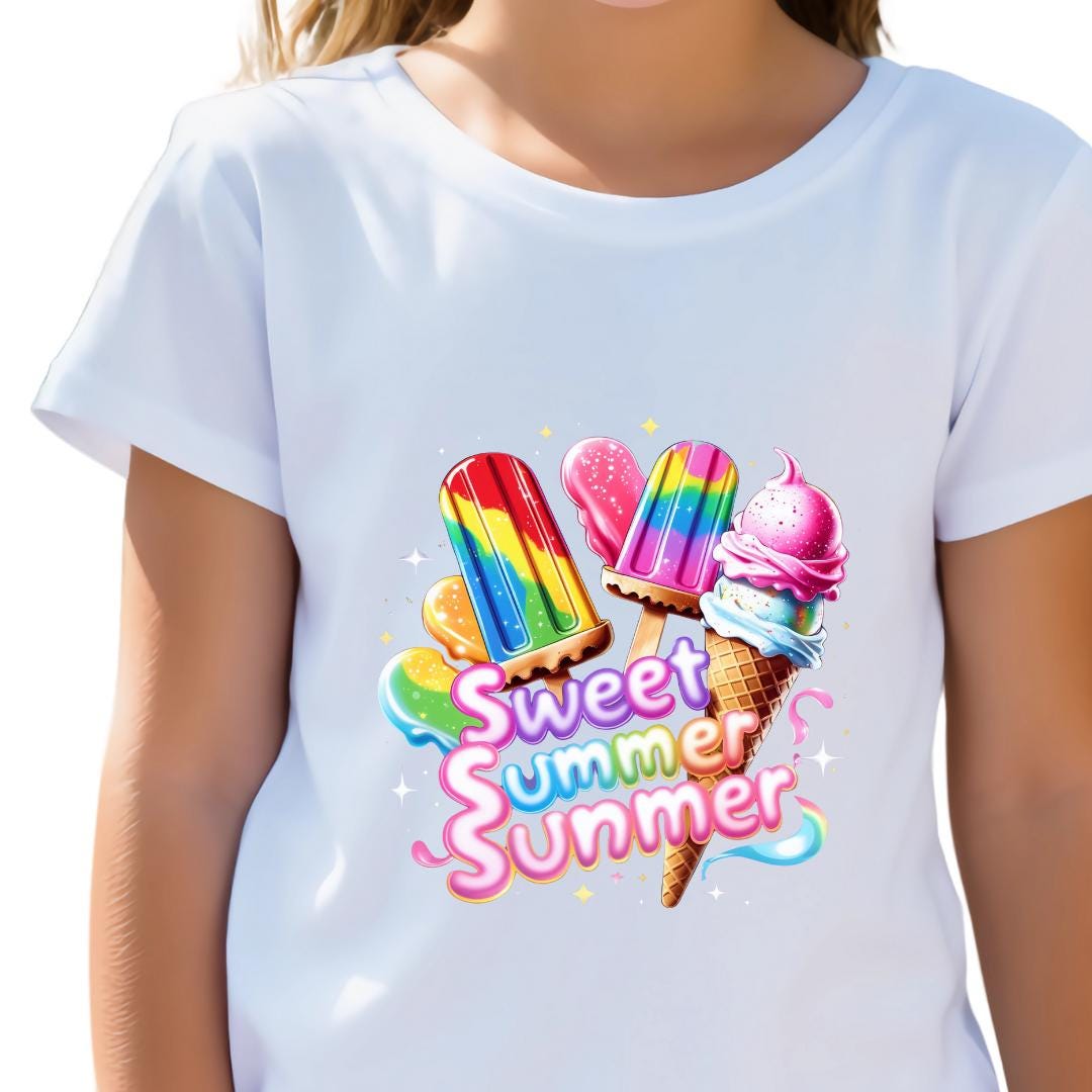 Sweet Summer Ice Cream PNG Bundle | Cute Pastel Ice Cream Clipart ...