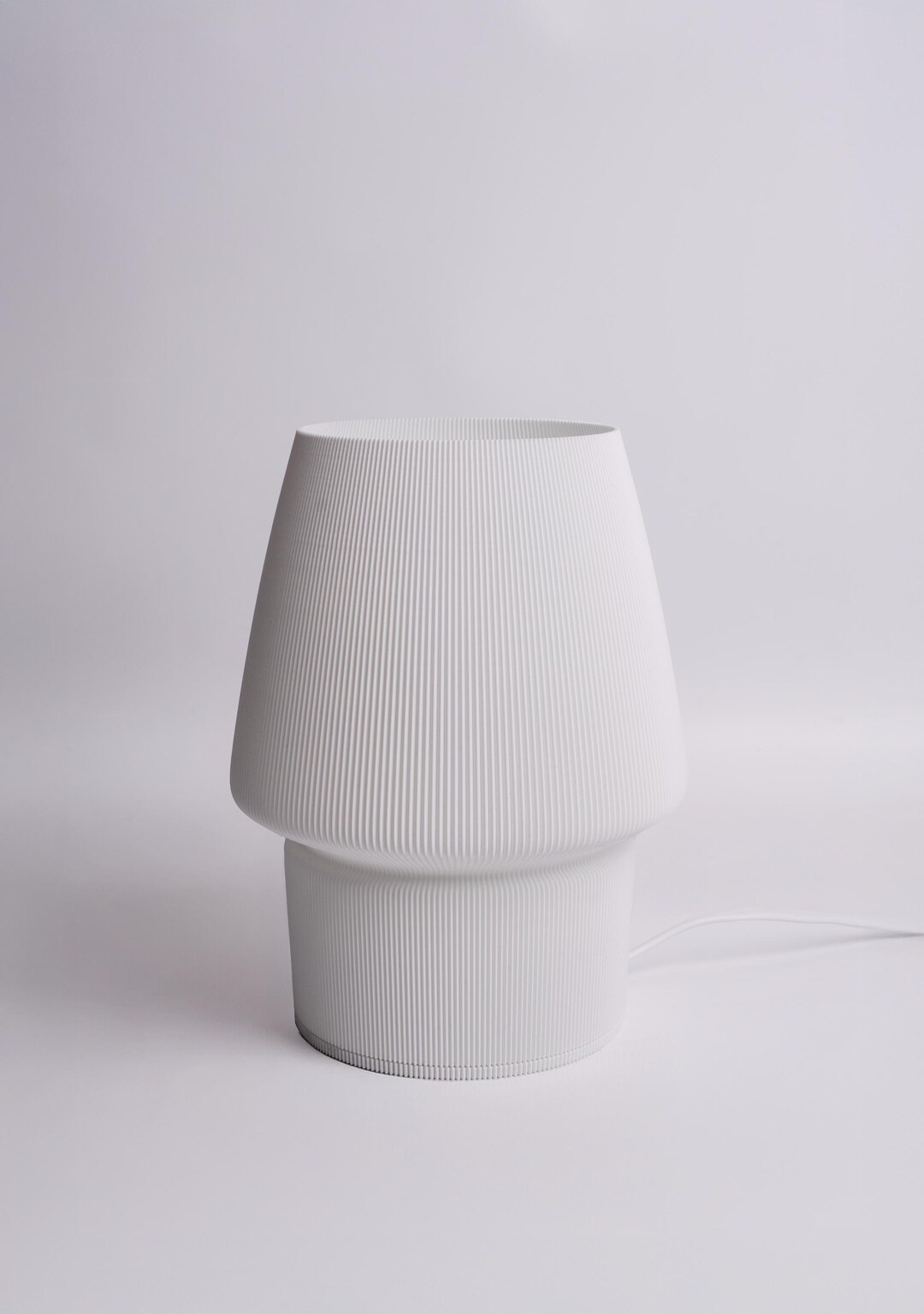 Miconos - Modern White Table Lamp • Designer LED Light • Minimalist ...