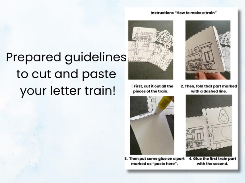 Alphabet Train Printable – ABC Letter Recognition Activity for ...