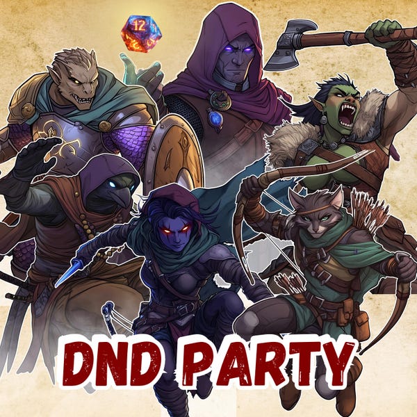 Dnd Party - Etsy