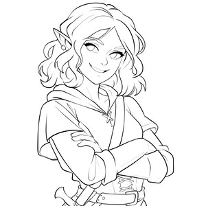 Custom DND Character Art Commission | RPG Portrait, Fantasy Character ...