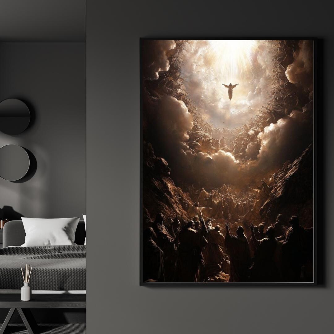 Jesus Christ Wall Art, Jesus Christ Illustration, Jesus Christ Print ...