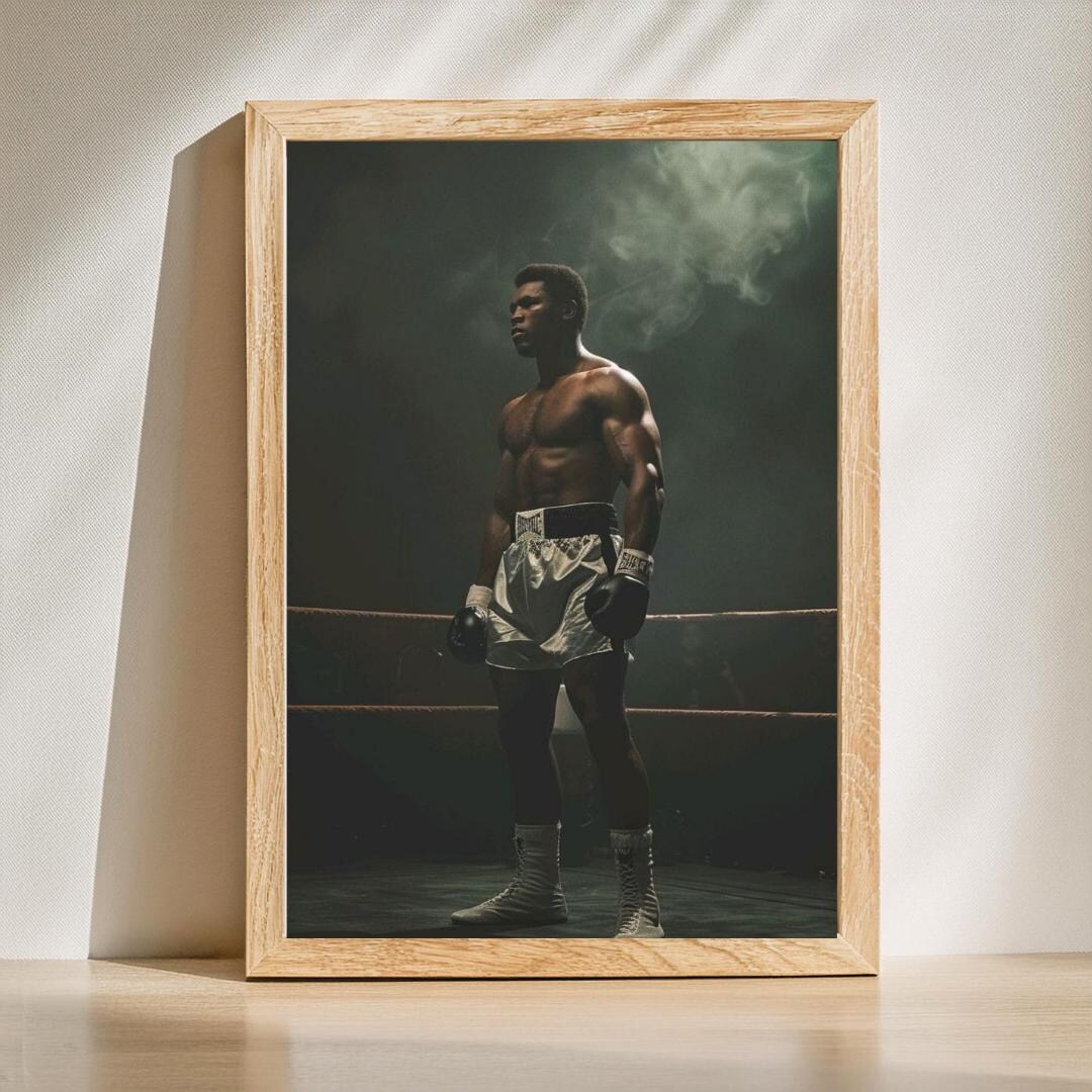 Muhammed Ali Wall Art, Muhammed Ali Canva, Muhammed Ali Frame, Muhammed ...