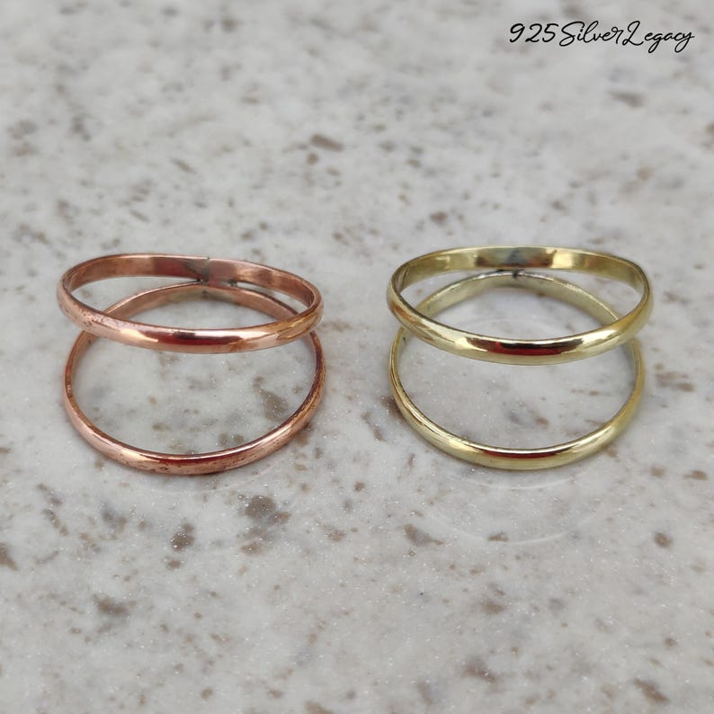 Solid Copper & Brass Swan Neck Dip Joints • Fingertip Arthritis Splint ...