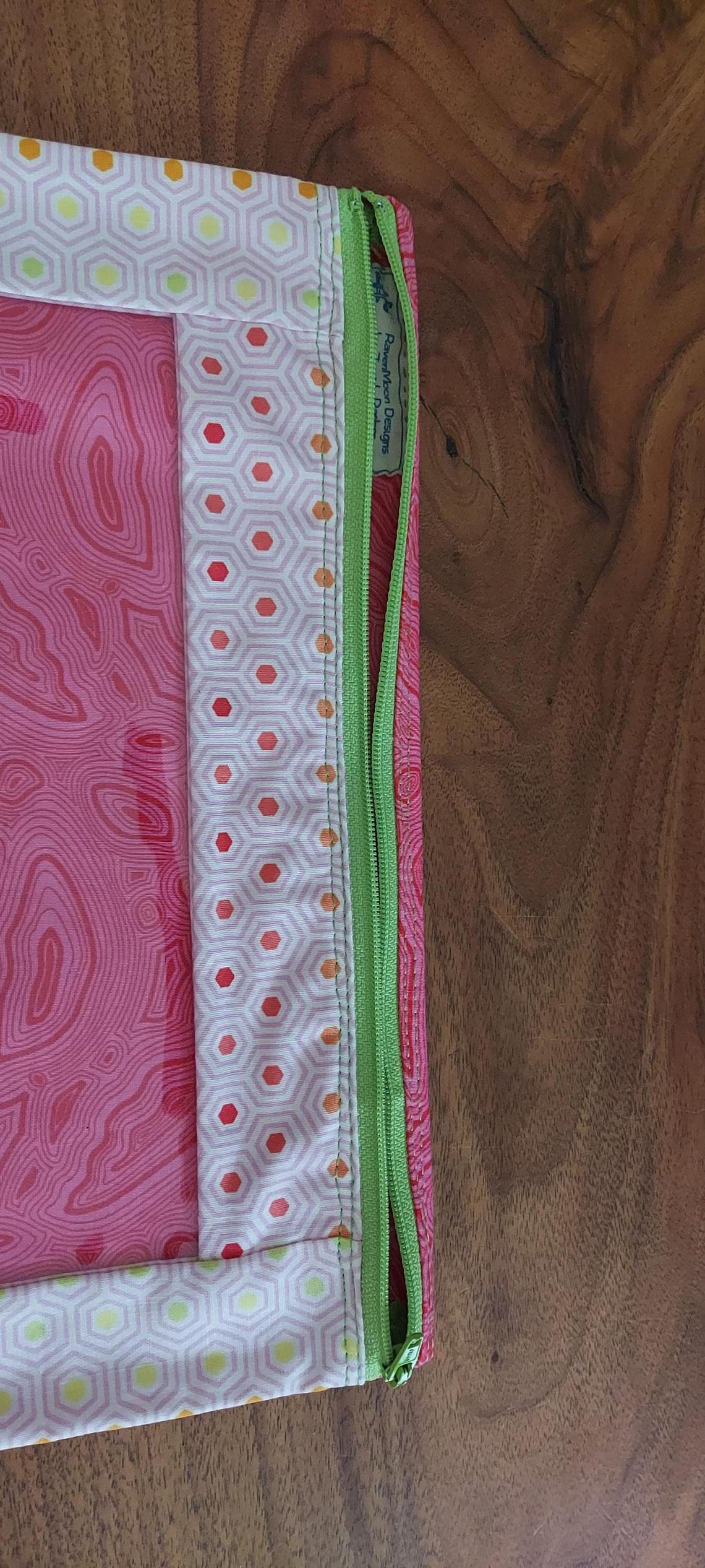 Clear Front Zipper Pouch - Pink - Etsy