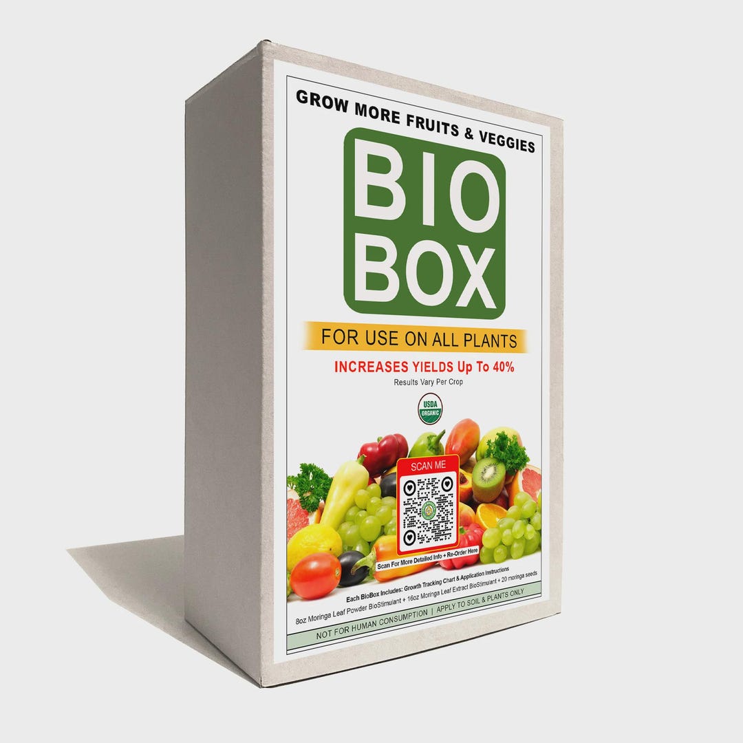 Home Biobox – Complete Plant Growth Kit (USDA Organic) - Etsy