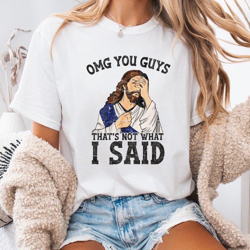 Omg Jesus Shirts - Etsy