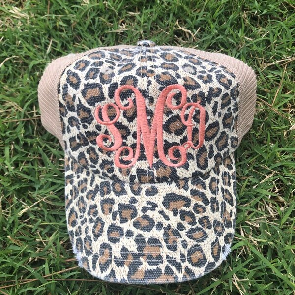 Leopard Print Hat - Etsy