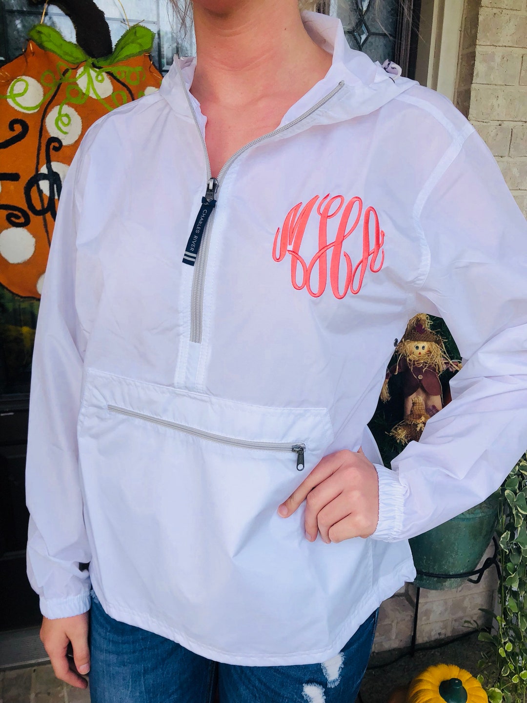 Personalized Monogrammed Charles River Pack-n-go Light Weight Rain ...