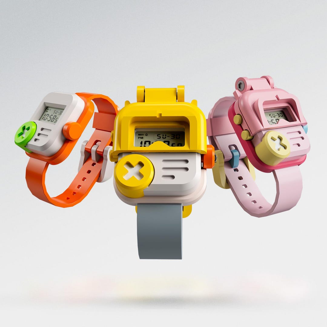 Mochii 3D Printed Watch STL File - Etsy