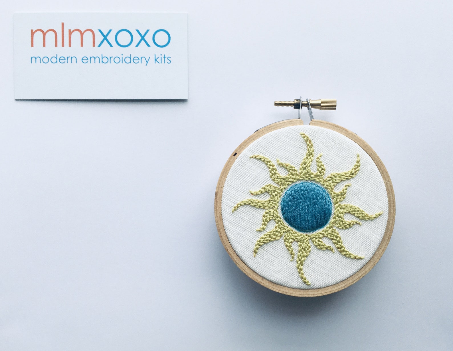 Sun Motif Embroidery PDF Pattern by Mlmxoxo. Modern - Etsy